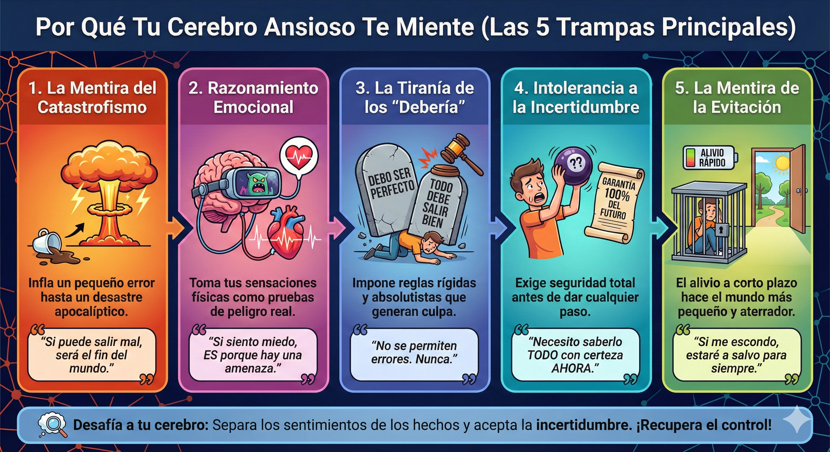Por Qué Tu Cerebro Te Miente Cuando Tienes Ansiedad (Y Cómo Detectarlo ...