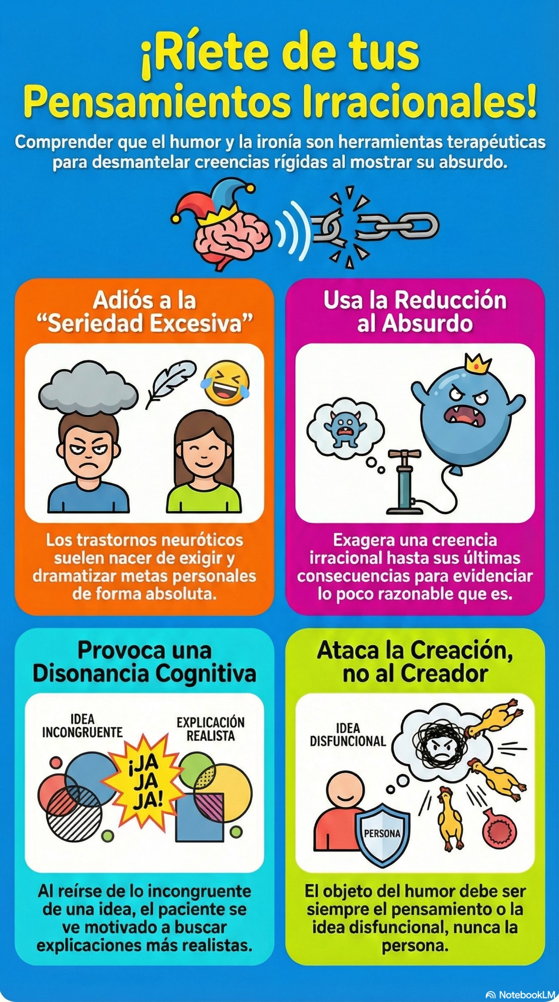 Técnica: Uso del Humor e Ironía – Psicólogo en línea